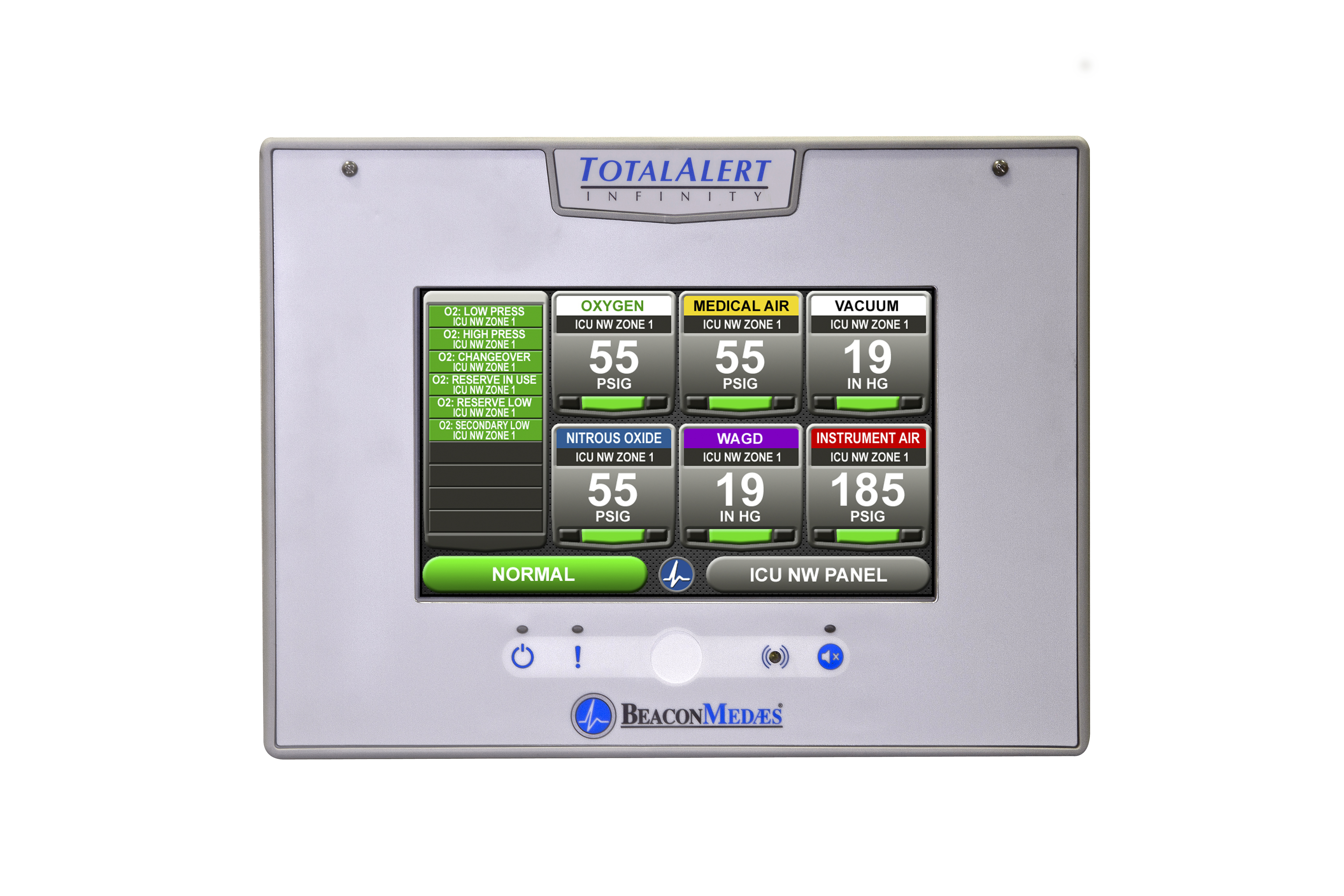 TotalAlert Infinity Medical Gas Notification System