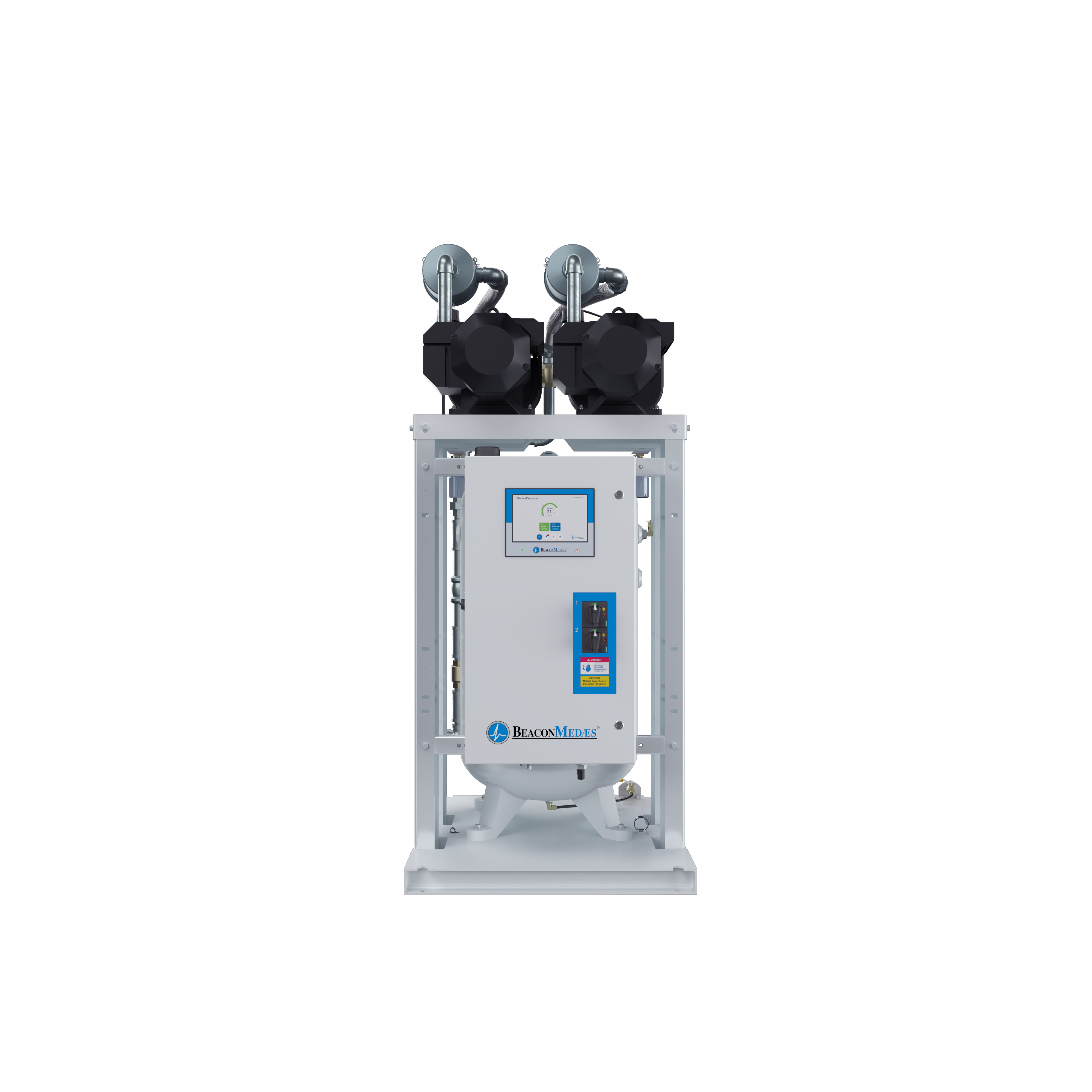 Oil-Less Rotary Vane Medical Vacuum System